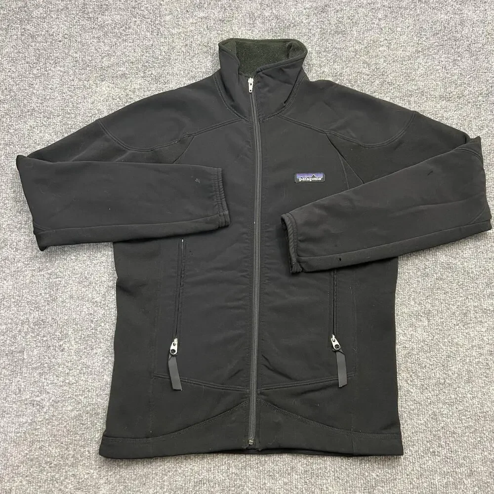 Patagonia | Jackets & Coats | Vintage Patagonia Jacket Womens Xs Black ...